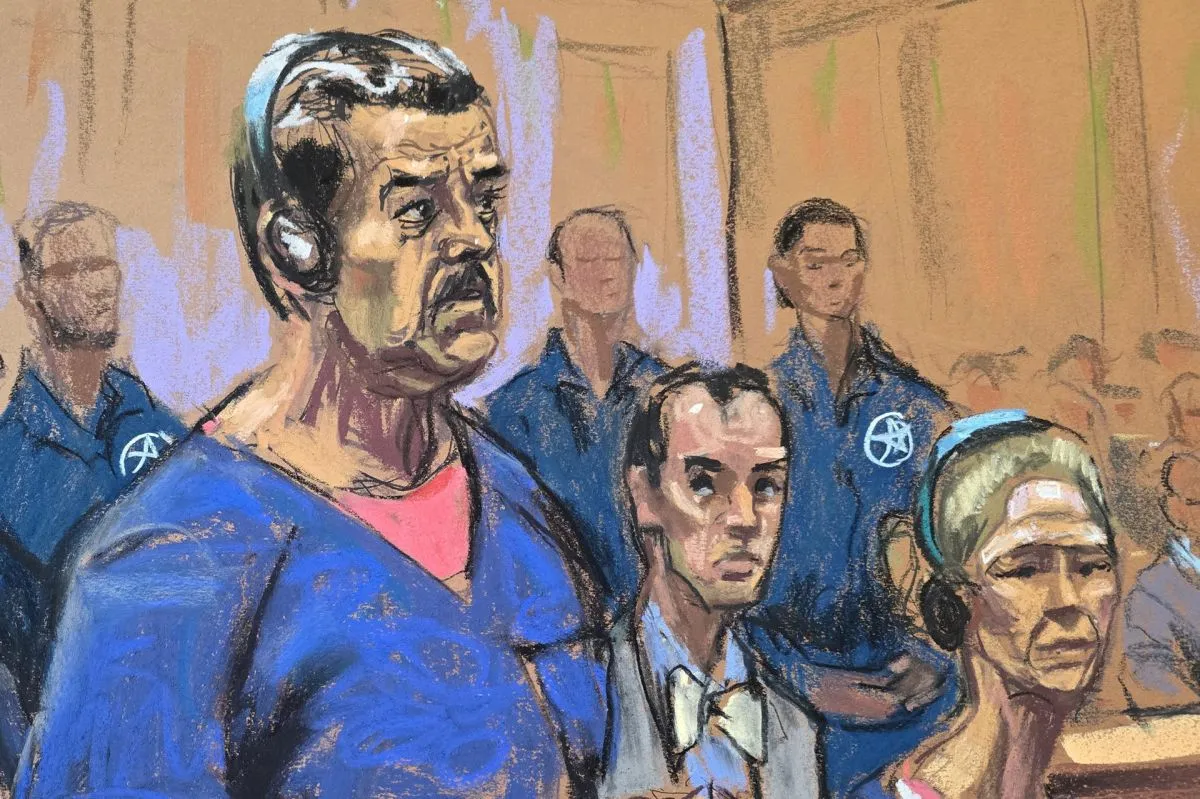 Vestido como preso: el dibujo de Nicolás Maduro y su esposa ante la ...